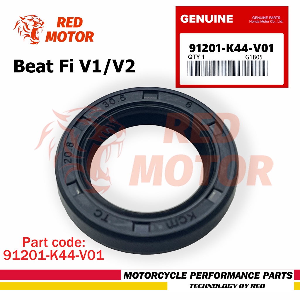 Right CrankShaft Oil Seal for Beat Fi V1/V2 (Magneto Side) | Shopee ...