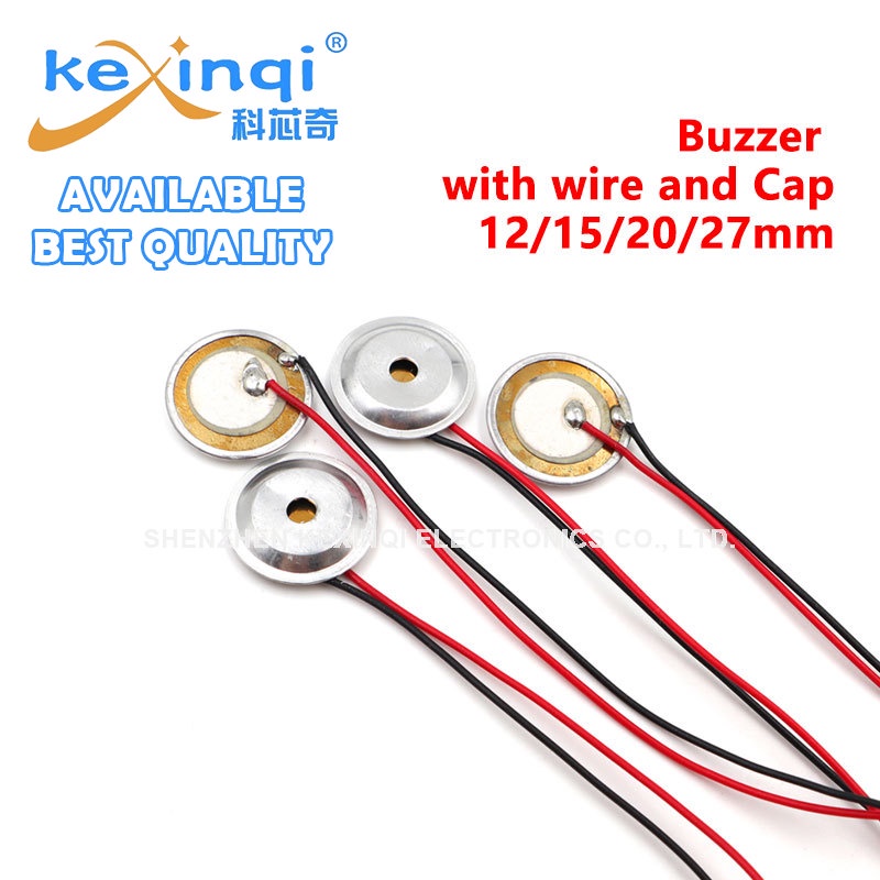 10PCS Buzzer Piezoelectric Ceramic Wafer Plates High Quality Diameter ...
