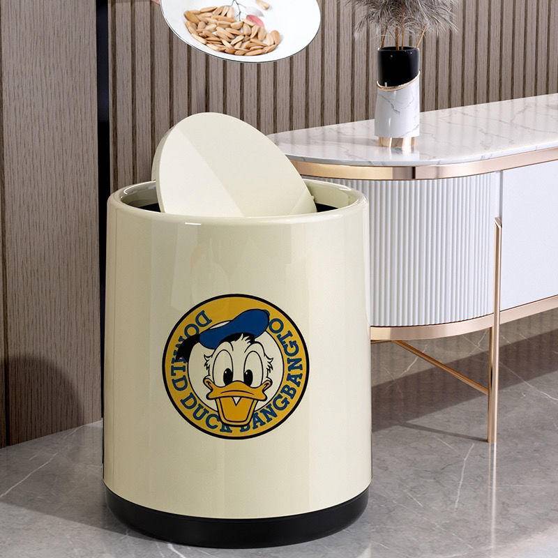 Creative trash can, cute rubbish can cartoon Mickey kitchen, bathroom ...