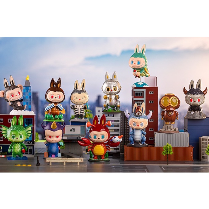 Optional Styles SEA MONSTER LABUBU POPMART THE MONSTERS Kaiju Series ...