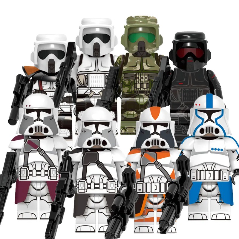Space Wars Shadow Heavy 212thTrooper 41st Scout Clone Commander Bacara ...