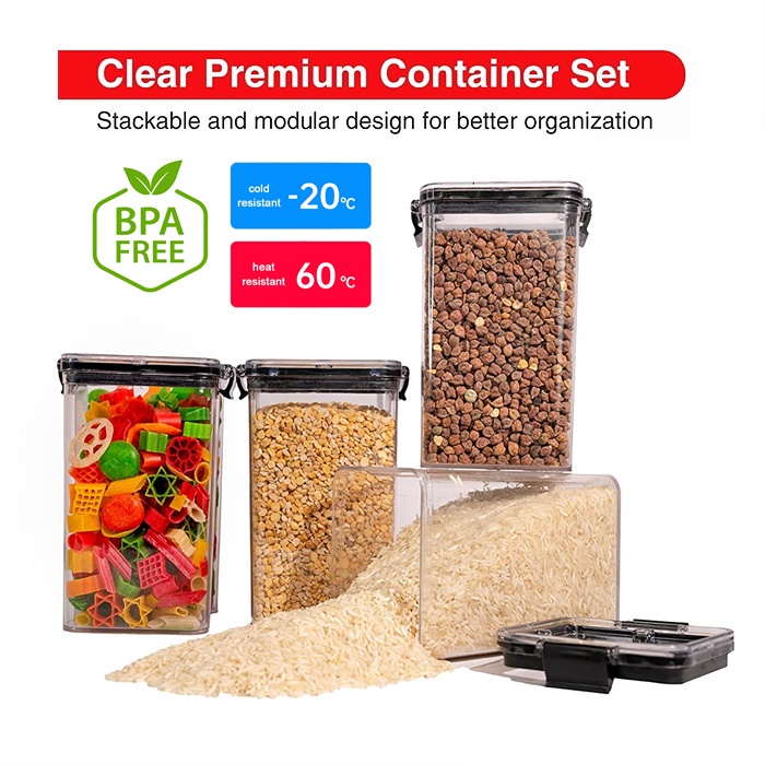 Food Storage Container Plastic Kitchen | Shopee Malaysia