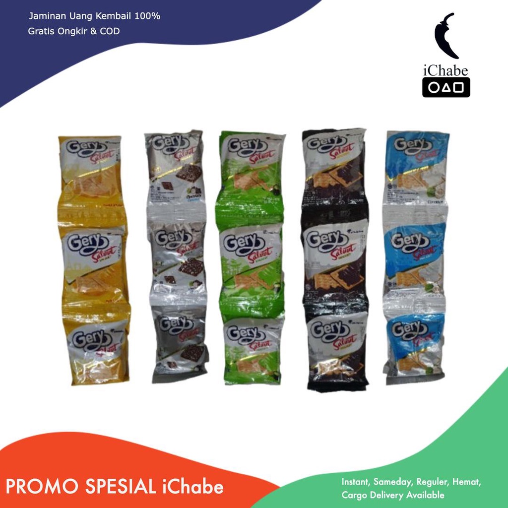 (Can COD) Gery Saluut Saluut Malkist Chocolate Flavored Biscuits Cheese ...