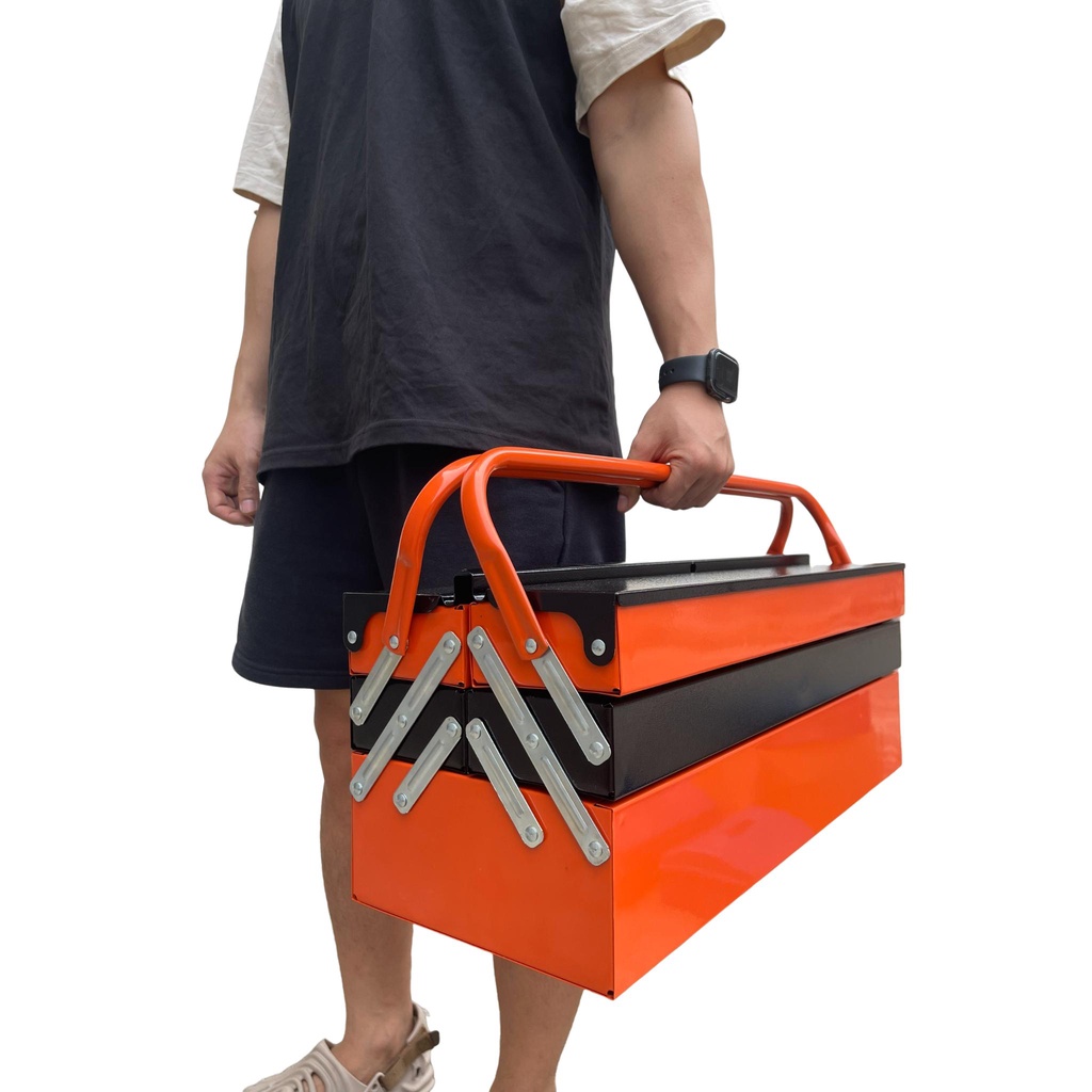 Toolbox, Multi-Purpose Tool Box 3-Storey 5-Compartment 21inch ...