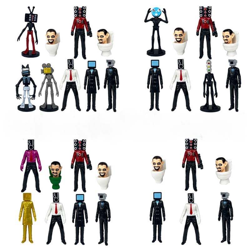 Skibidi Toilet Figure toy Titan Cameraman Titan Speakerman Model ...