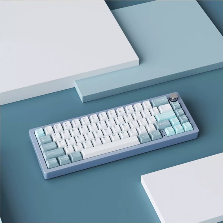 XINMENG A66 Aluminum Wireless Mechanical Keyboard 65% GASKET RGB Hot ...