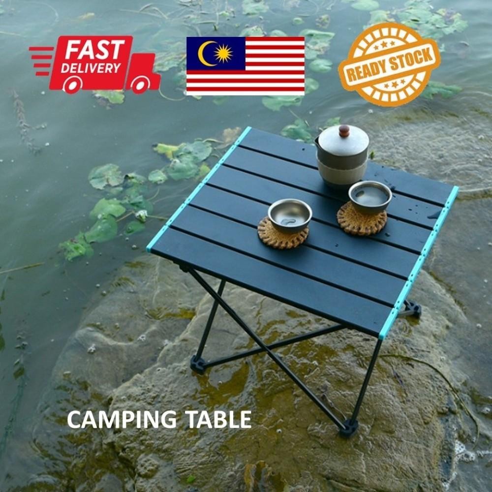 Outdoor Aluminum Camping Table Fordable Portable Barbecue Picnic ...