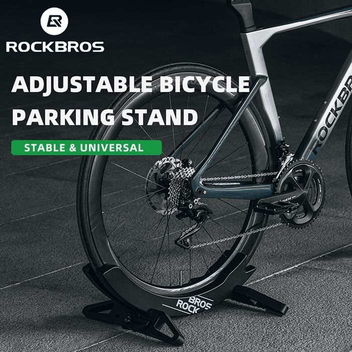 【MY Delivery】ROCKBROS Bicycle Stand Rack Adjustable Universal Bike ...