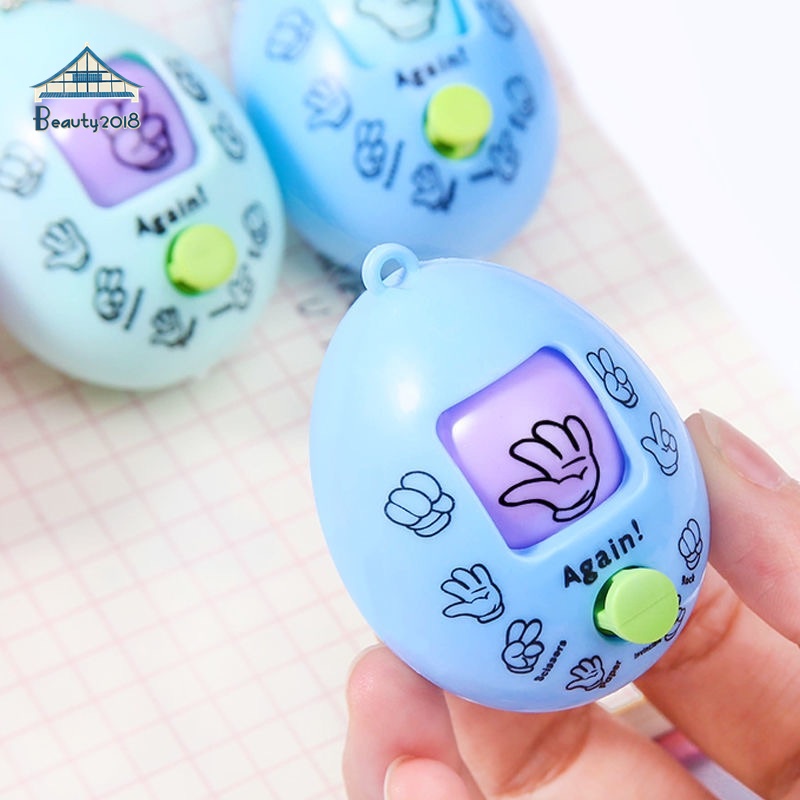 Mini Finger Guessing Game Keychain Cute Toy Fun Battle Game Keyring ...