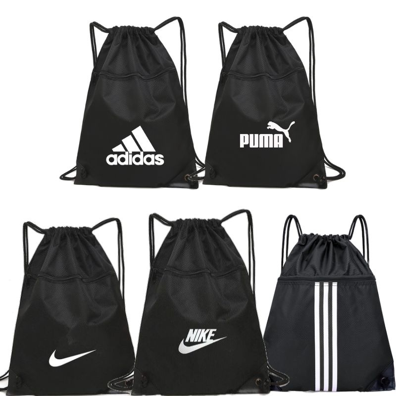 drawstring back pack adidas logo | Shopee Malaysia