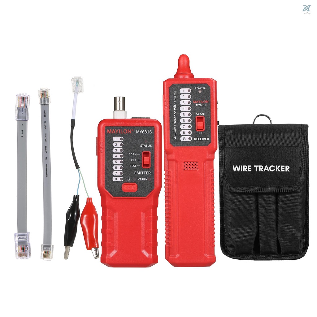 BTM MAYILON Network Cable Tester Digital Signal Finder Anti-jamming ...