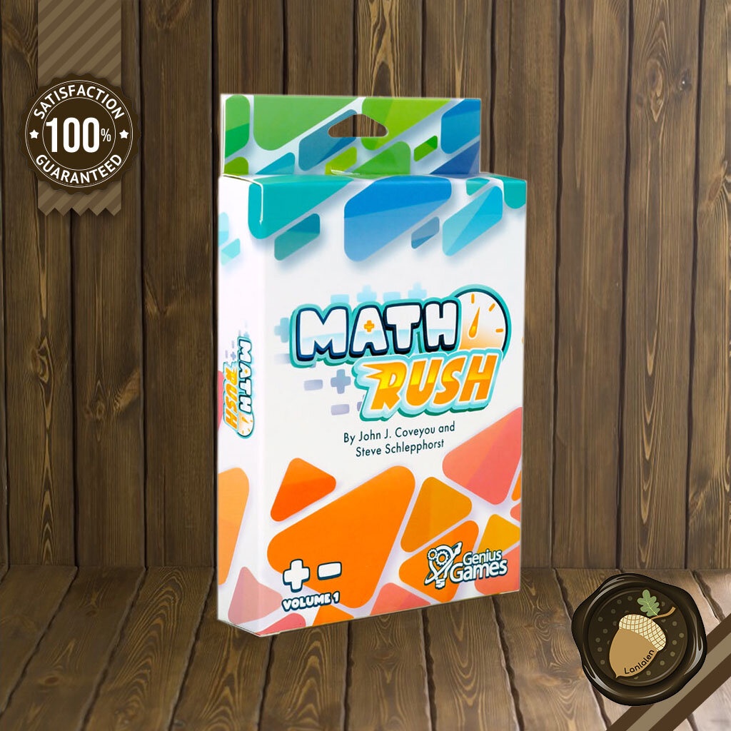 Math Rush: Volume 1-Addition & Subtraction (Plus Subtraction) Board ...