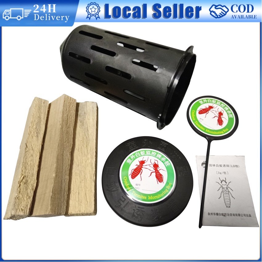 Anai-anai Termite Killer Outdoor Termite Bait Box Underground Effective Bait Station Termite ...