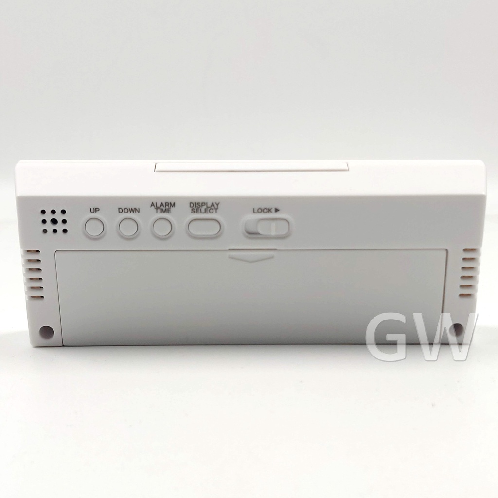 100% ORIGINAL SEIKO Digital Dual Alarm Clock Volume Calendar ...