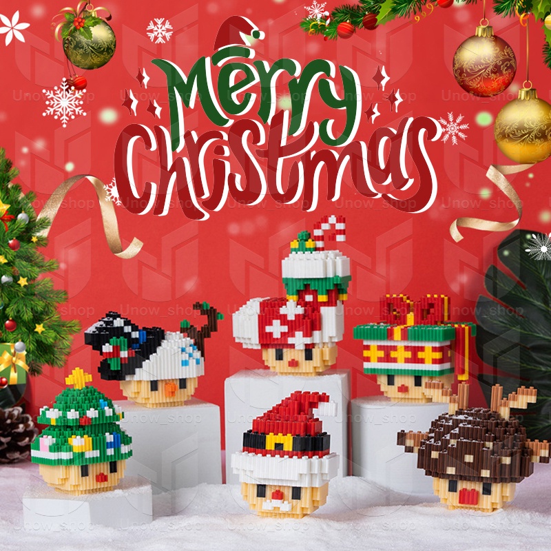 Nano Block Christmas mini Series| Nano Block Educational Bricks ...