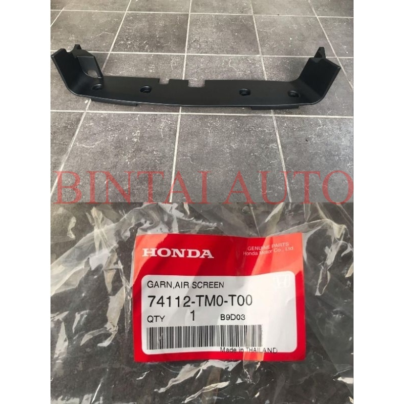 * TMO CITY GM2 2009-2012 AIR SCREEN GARNISH COVER 74112-TMO-T00 ...