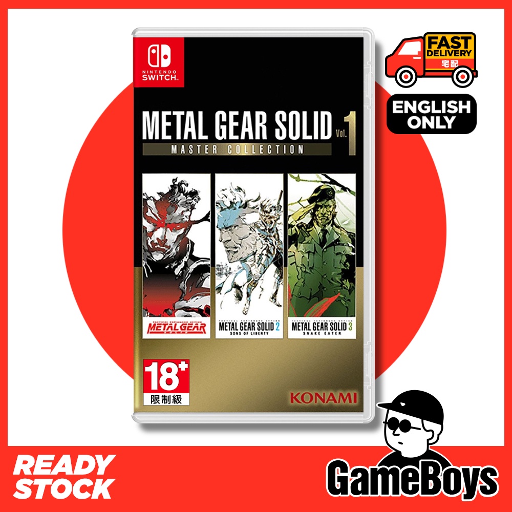 Nintendo Switch Metal Gear Solid: Master Collection Vol. 1 [AS/English ...