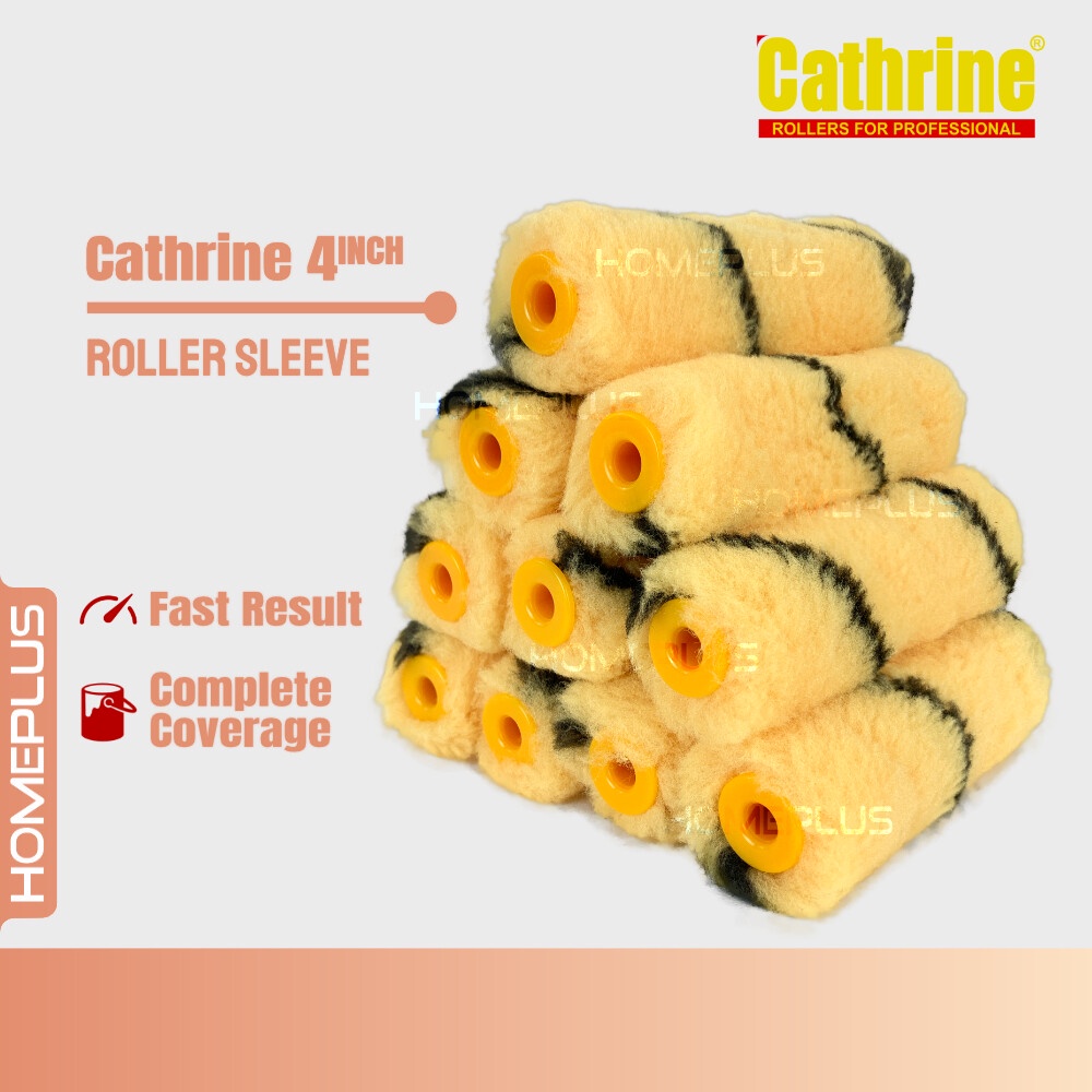 Homeplus Cathrine 4 Inch 433 Tiger Yellow Black Paint Roller Painting ...