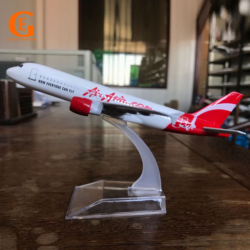 Airasia Airbus 320 Metal Diecast Aircraft Model Malaysia White Air Asia ...