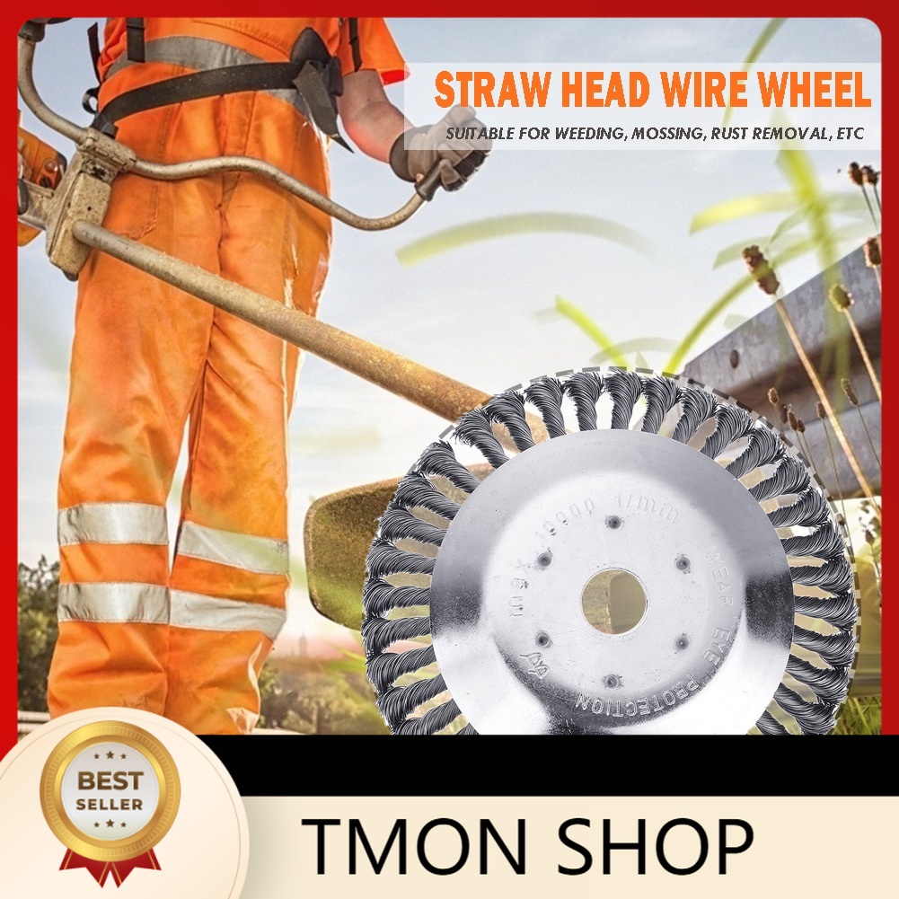 Steel Wire Weeding Head Weeding Wheel Lawn Mower Wear-resistant ...