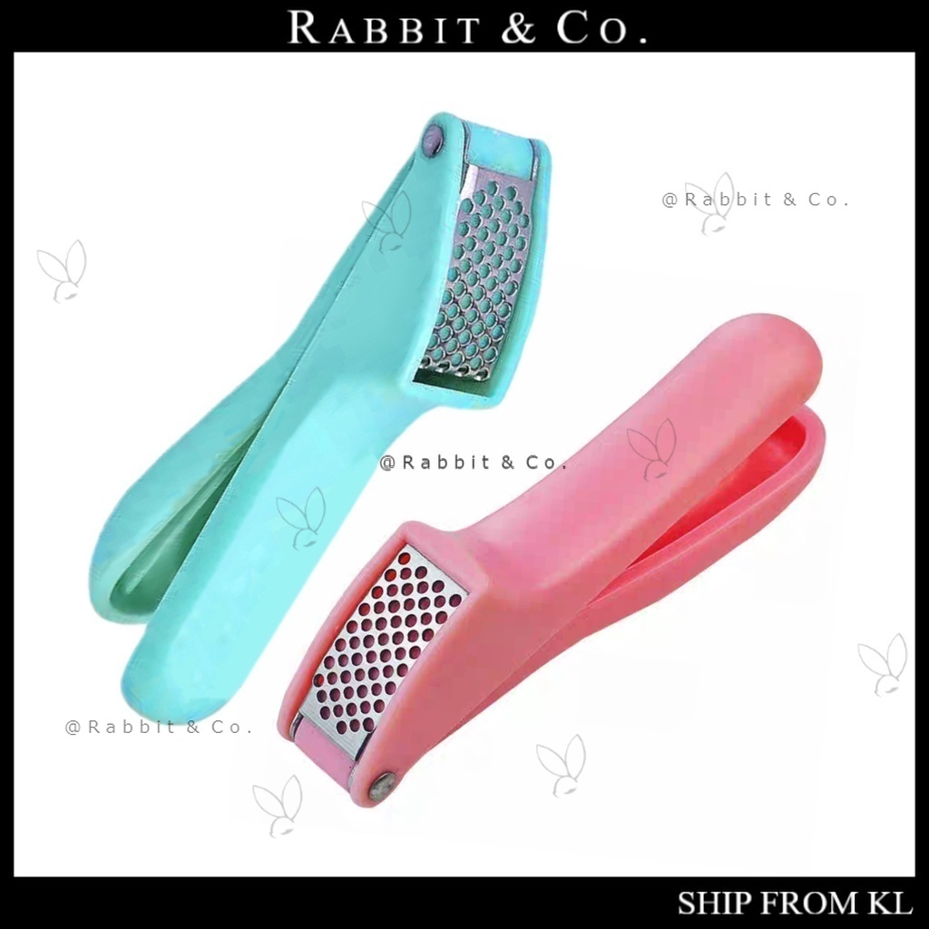 R&C Handheld Garlic Masher Comfortable Plastic Handle Press Easy To ...