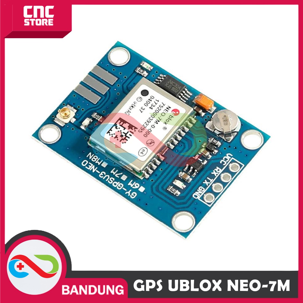 Ublox NEO-7M GY-NEO7M GPS MODULE WITH EEPROM & ANTENNA MODULE | Shopee Malaysia