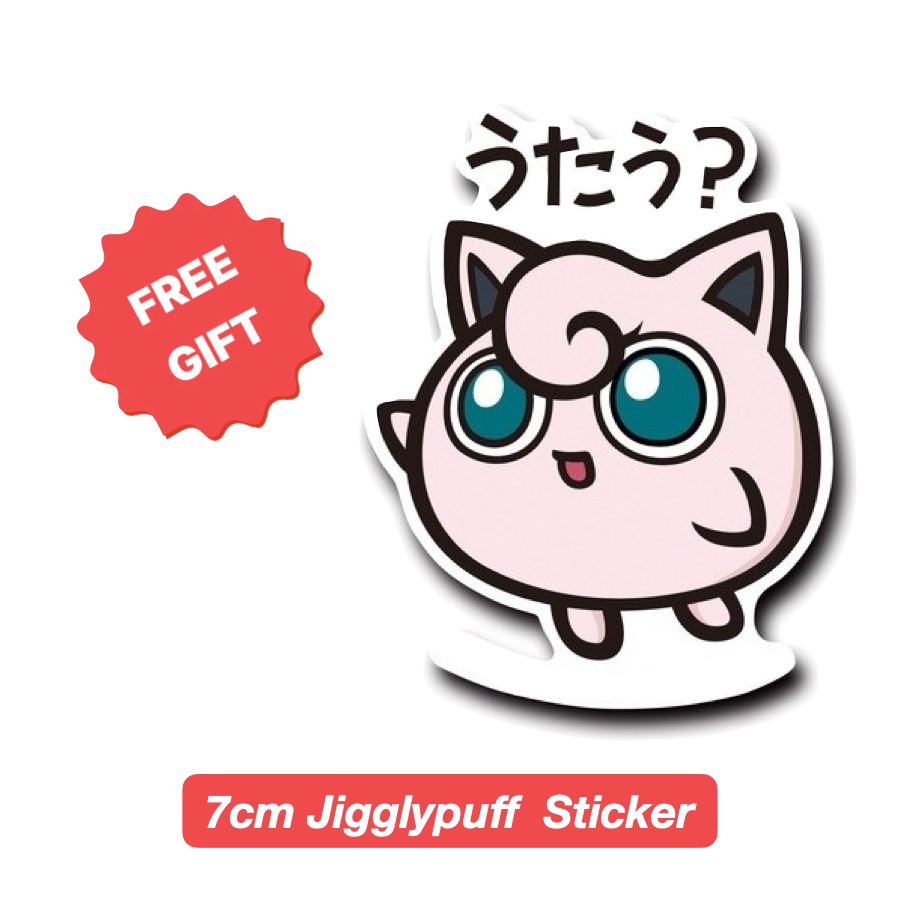 Pokemon The Angry Jigglypuff Cute PVC Fan [+Free Gift] | Shopee Malaysia