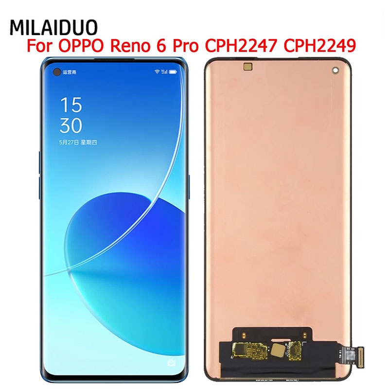 6.55" Original For OPPO Reno 6 Pro 5G CPH2247 (Snapdragon) / Reno 6 Pro ...