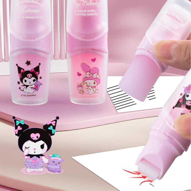 Sanrio Series Multifunction Roller Eraser Mymelody Kuromi Cinnamoroll Pochacco for School ...