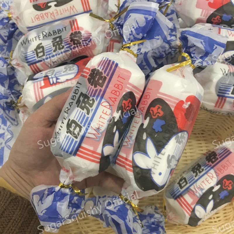 White Rabbit Sugar Rebound Decompression Vent Toy Squishy Slow Rising ...