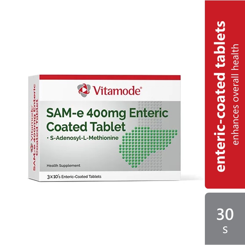 Vitamode Sam-E 400mg 30s | Enteric Coated Tablet | Shopee Malaysia