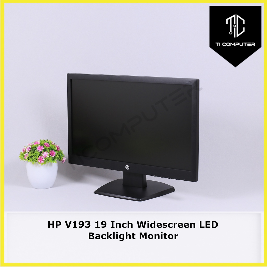 HP V193 19 Inch Widescreen LED Backlight Refurbished Monitor | Shopee ...