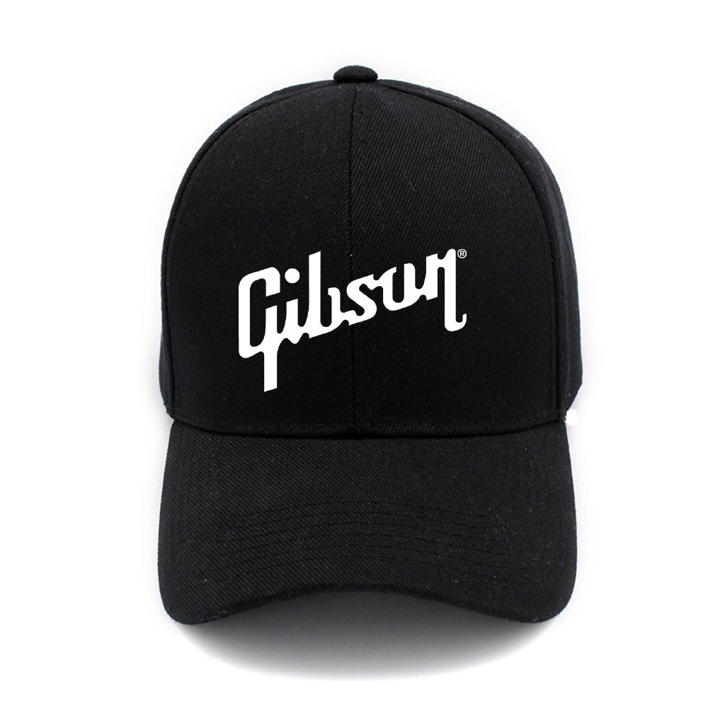 gibson instruments classic guitars bass print cap unisex men women ...