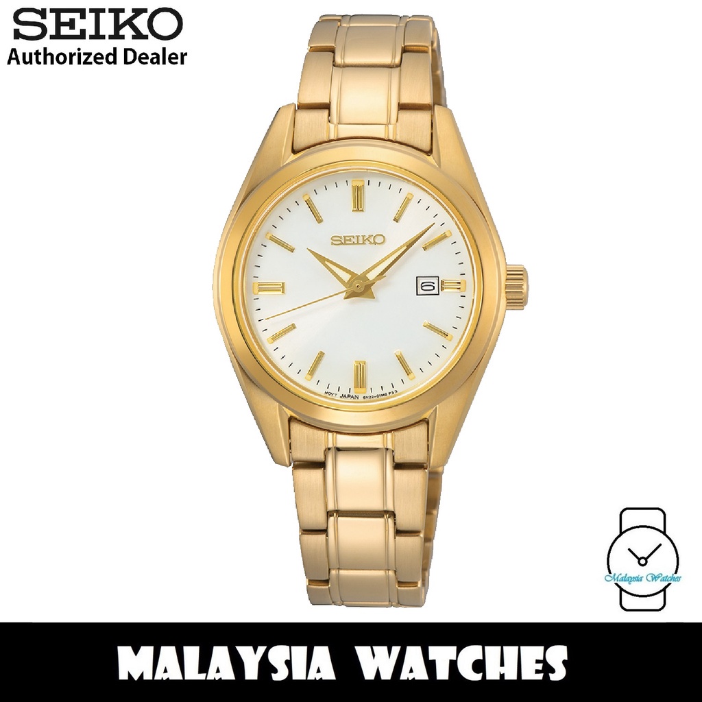 Seiko Neo Classic SUR632P1 Quartz Analog Sapphire Crystal Glass ...