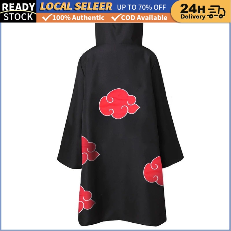 Anime Naruto Costume Akatsuki Cloak Akatsuki Sasuke Itachi Cosplay ...