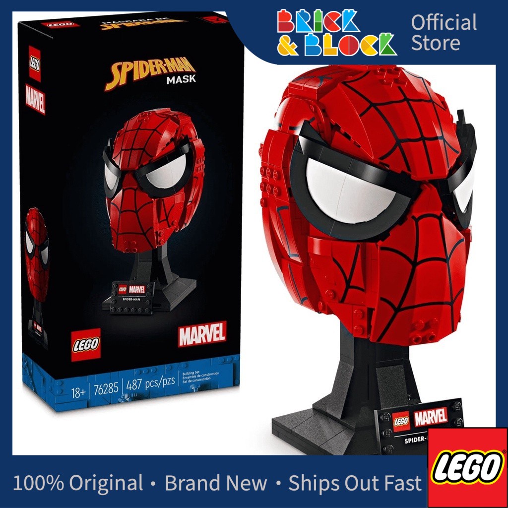 LEGO 76285 Spider-Man's Mask | LEGO Marvel Super Heroes | Shopee Malaysia