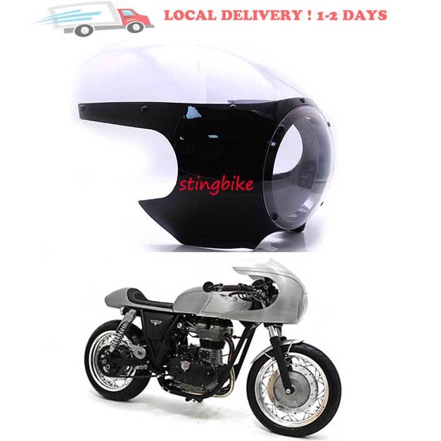 Motorcycle retro cafe racer fairing | Shopee Malaysia