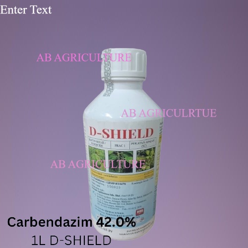 1L D-Shield Carbendazim 42.0% Racun Kulat Fungicides Preventive ...