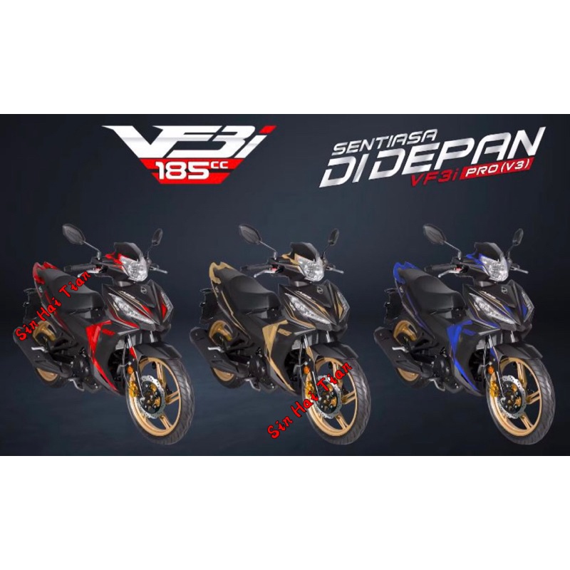 [SYM] VF3I185 Cover Sets Complete Sets Original Full Sets Siap Sticker ...