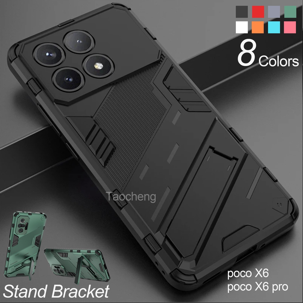 For xiaomi poco F6 X6 M6 pro 5G 2024 Armor Shockproof Phone Case for ...