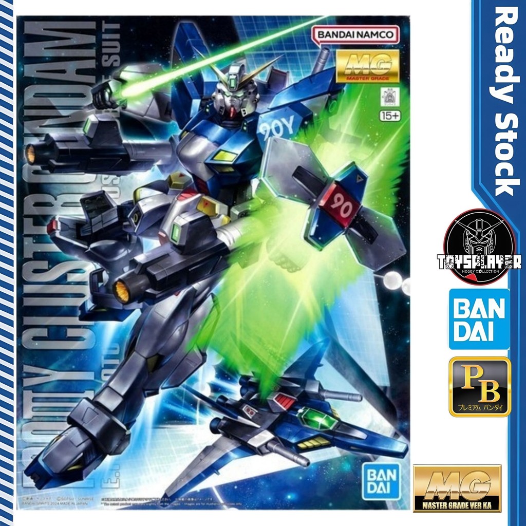 P.Bandai MG 1/100 F90ⅢY CLUSTER GUNDAM Premium Bandai Model Kits ...
