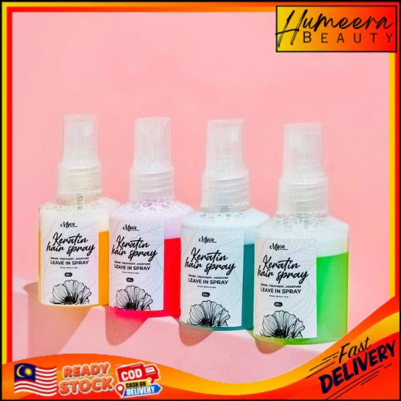 (ORIGINAL HQ) MYCA KERATIN HAIR SPRAY 60ml NEW PACK | Shopee Malaysia
