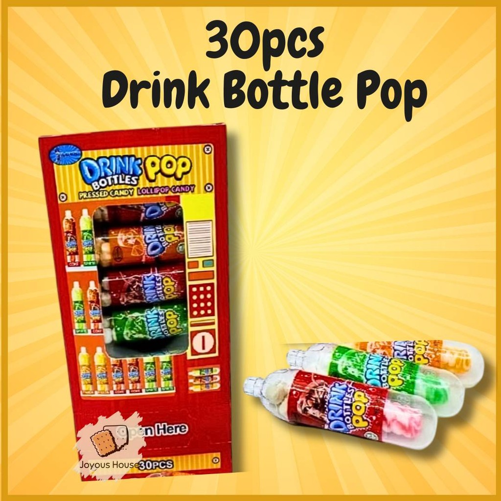 30pcs Ali Drink Pop Bottle Pressed Candy / Drink Bottgle Pop [cola ...