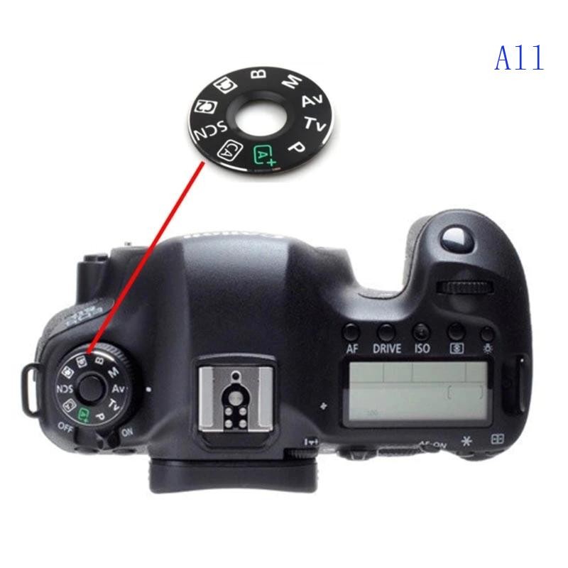 All For 5D2 5D3 5D4 60D 70D 6D 7D 80D 600D 700D 7D2 5DS Camera Dial Plate Patch Tag | Shopee ...