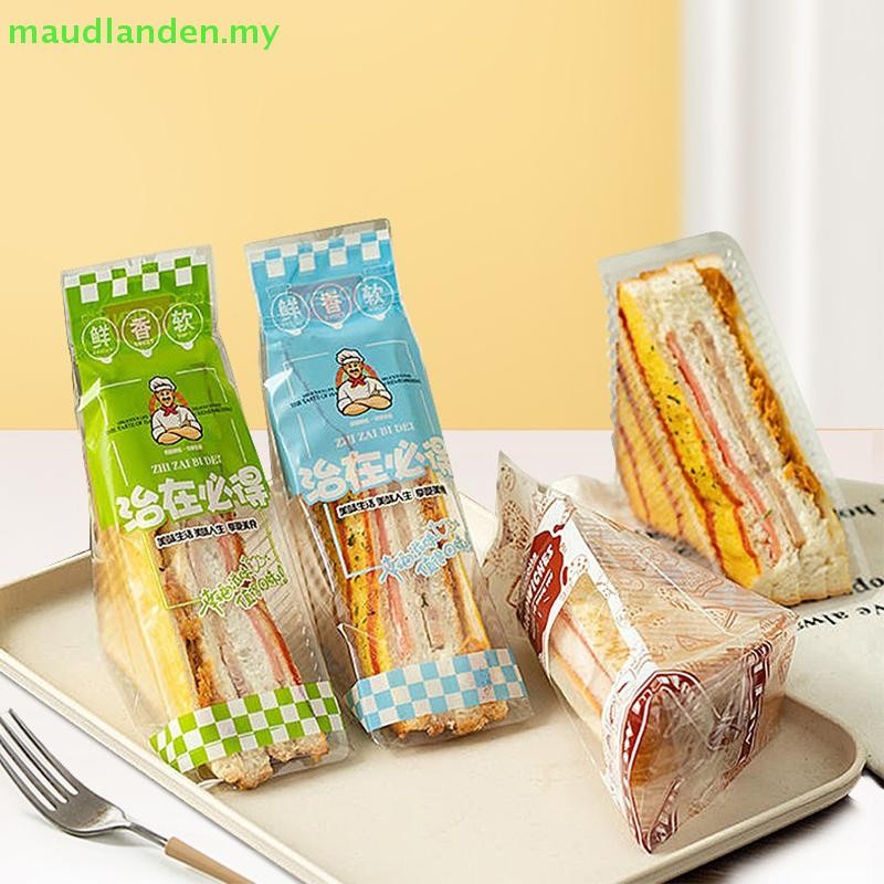maudlanden 100 Pcs Sandwich Wrappers Special Disposable Easy To Tear ...