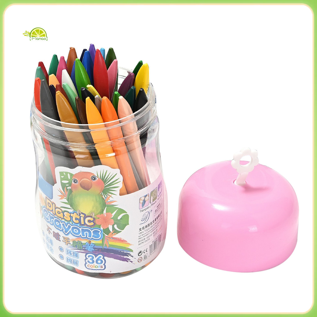 Smooth Glide Toddler Crayons Toddler Crayons 36 Pcs Washable Jumbo ...