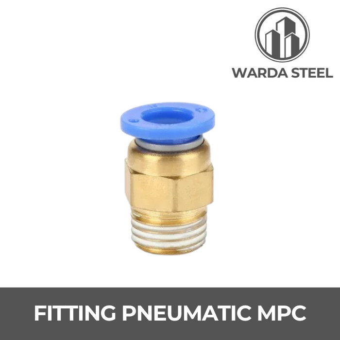 Mpc 4 Pneumatic Fittings Straight Thread Outer Slip Lock Hose - Male ...