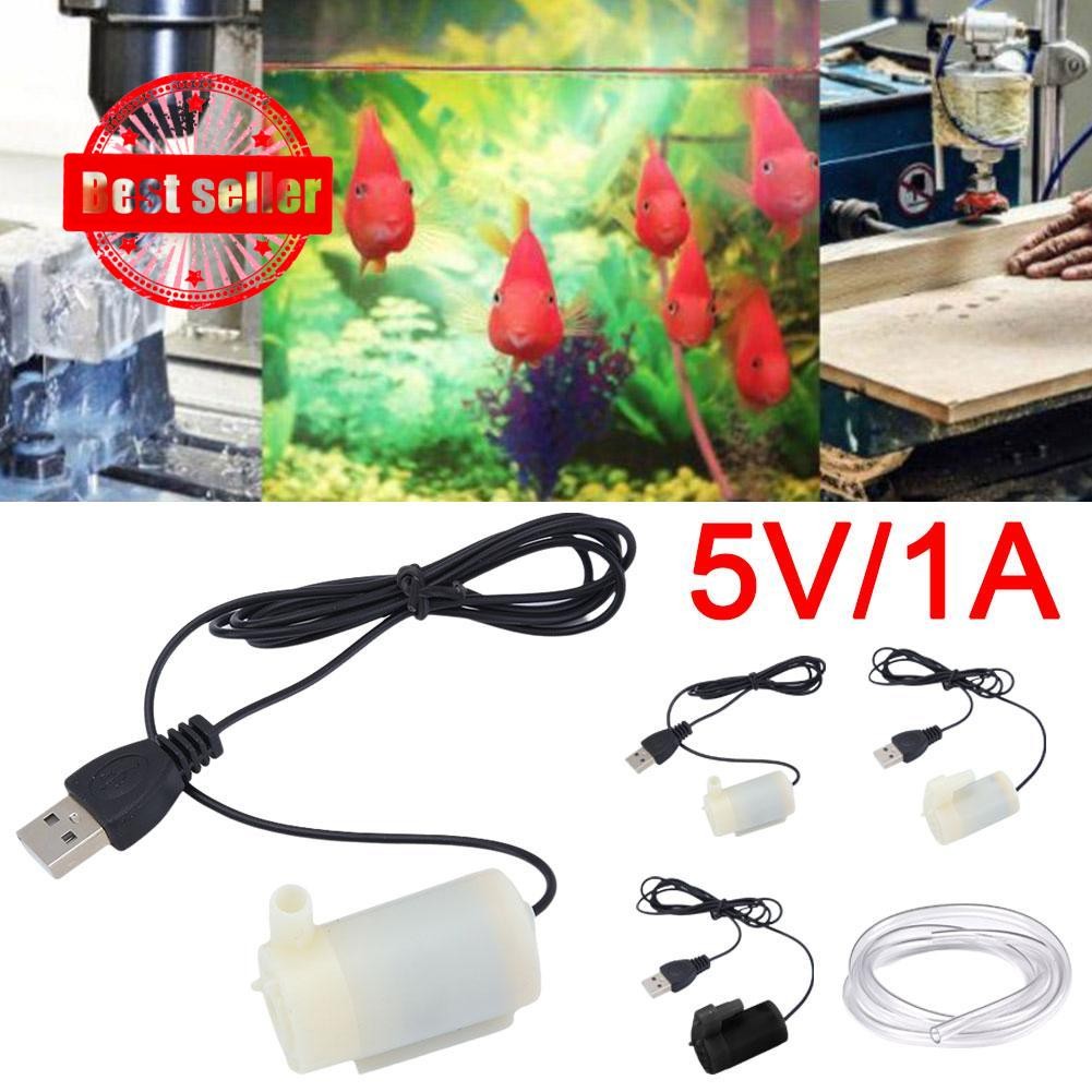 Dc 3v 5v Micro Submersible Pump Mini Silent Water Pump Motor Fish ...