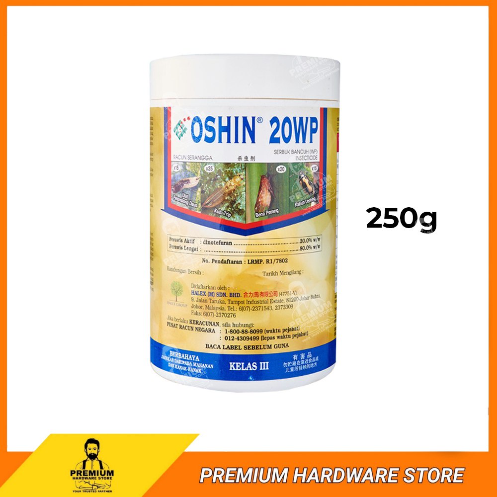 HALEX Oshin 20WP 250G Dinotefuran 20% Racun Serangga Ulat Pelombong ...