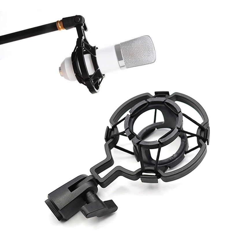Universal Professional Condenser Microphone Shock Mount Holder Mic Studio Recording Bracket For ...
